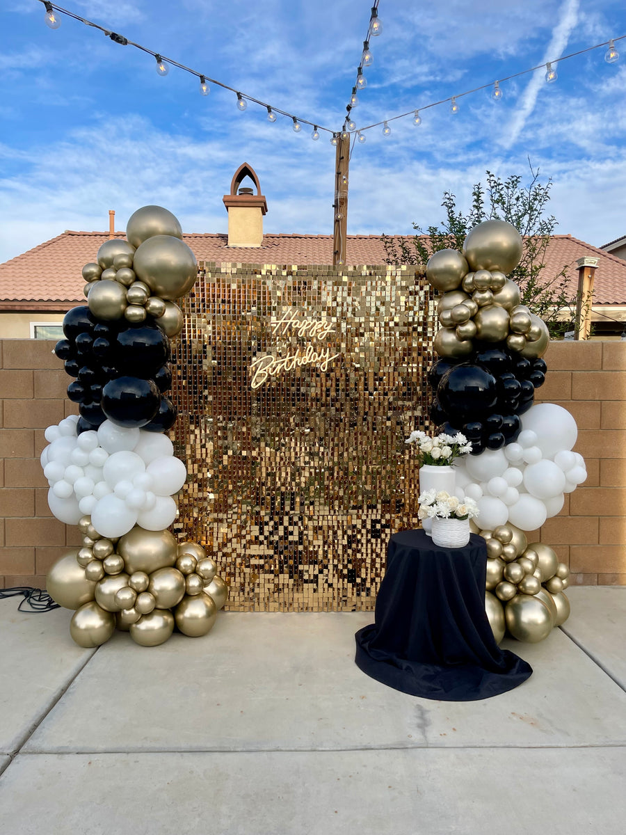 Shimmer Birthday Setup – Magical Balloon Decor