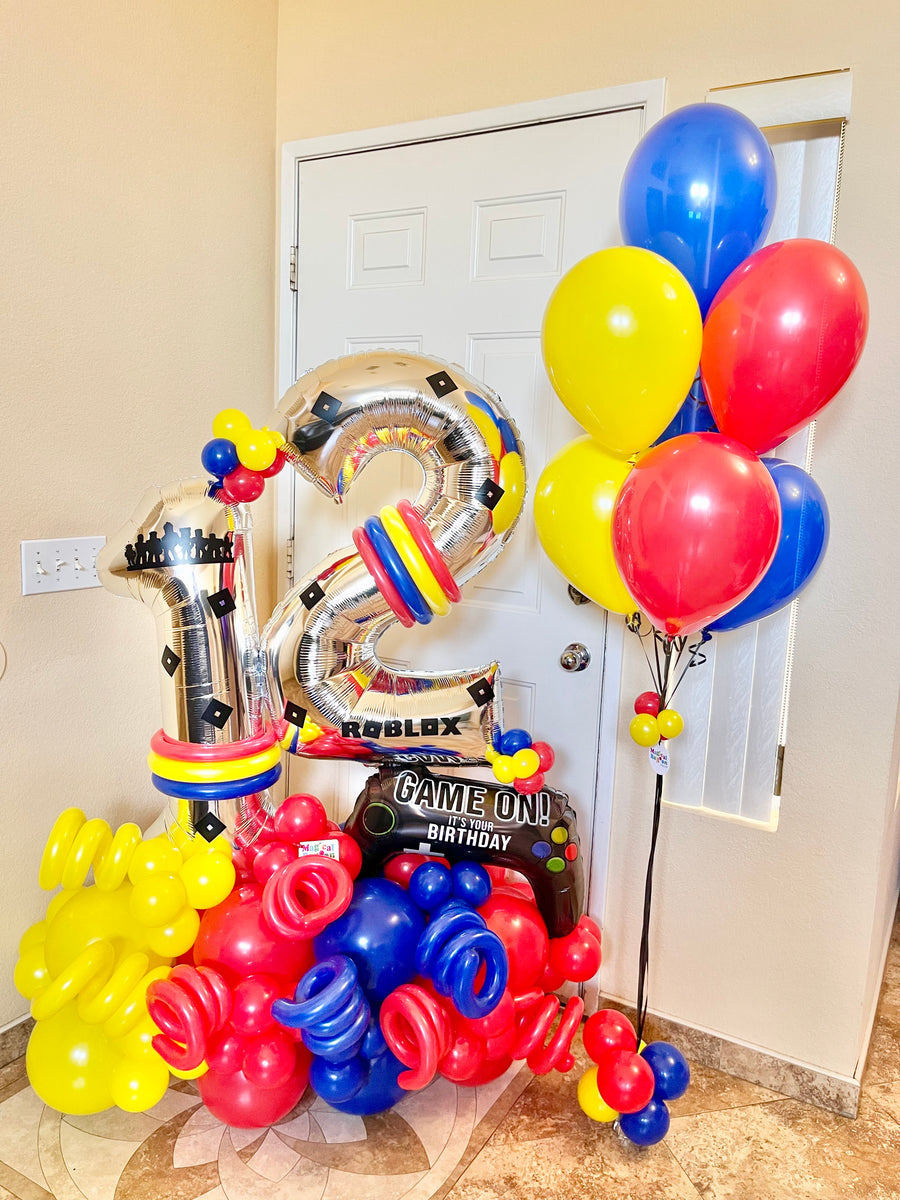 Birthday Age Bouquet Bundle – Magical Balloon Decor